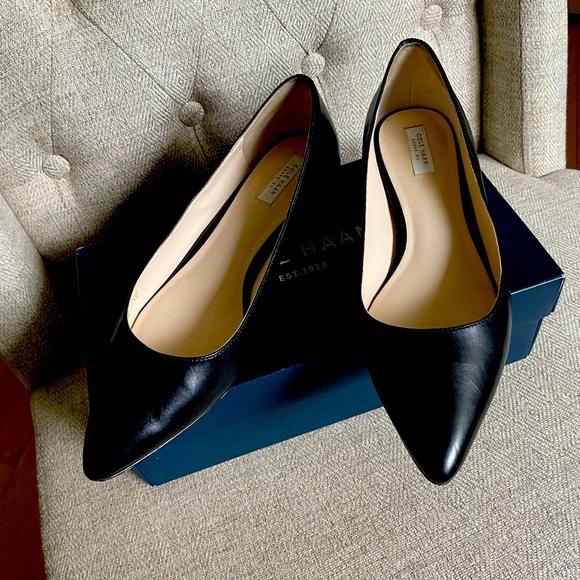 Cole Haan | Shoes | Cole Haan Euc Black Vesta Skimmer 7c | Poshmark